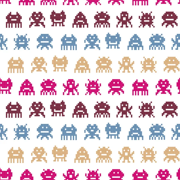 Alien pixel Vector Art Stock Images | Depositphotos