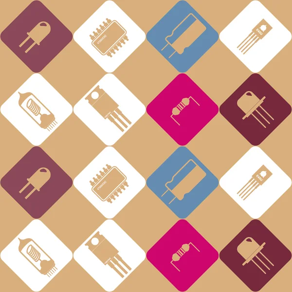 Electronic components Stock Vectors, Royalty Free Electronic components ...