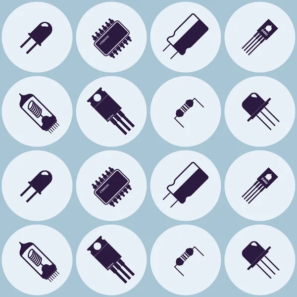 Electronic components Stock Vectors, Royalty Free Electronic components ...