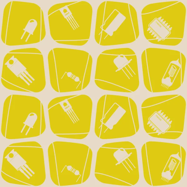 Electronic components Stock Vectors, Royalty Free Electronic components ...