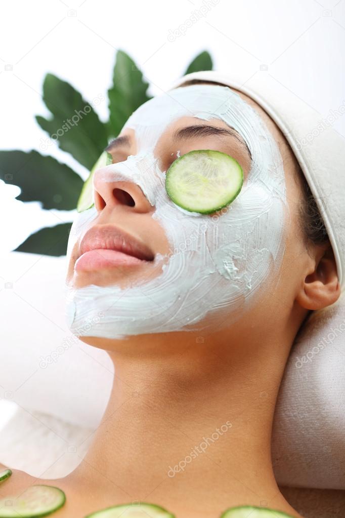 Spa Facial Cucumbers