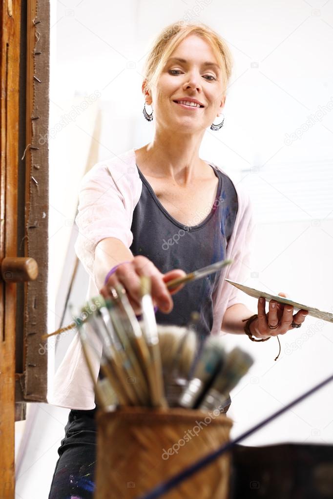 Painting course — Stock Photo © robertprzybysz #78681954