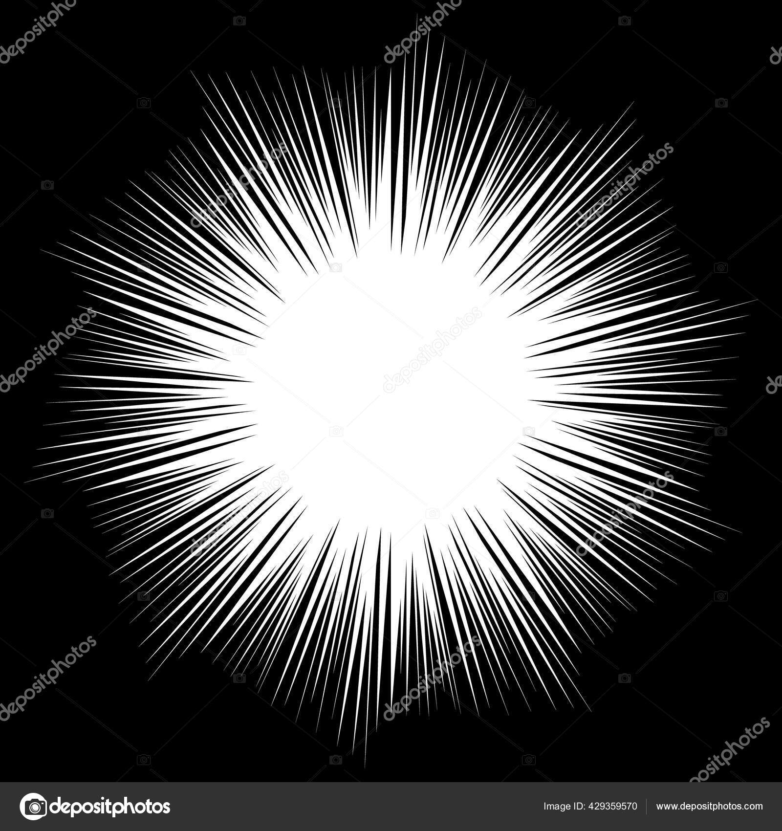Comic Speed Radial Background Stock Vector Image by ©mainfu #429359570