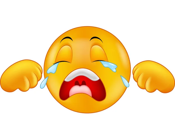 Huilende Emoticon
