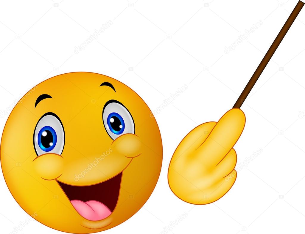Cartoon Emoticon smiley doing presentation Stock Vector by ©tigatelu ...