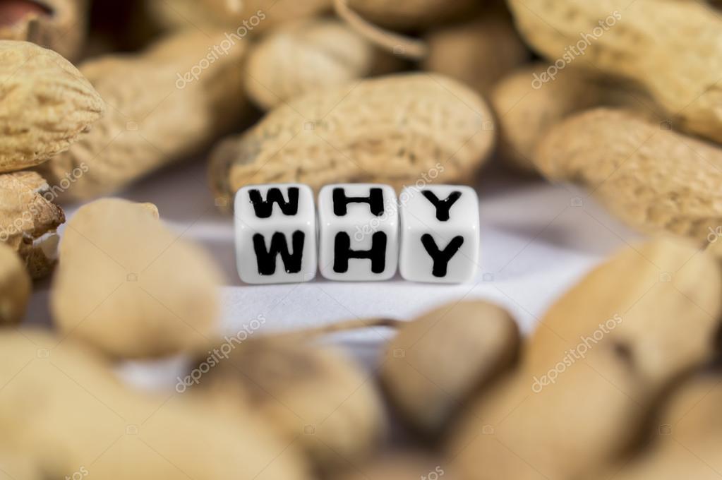 Why text with peanuts — Stock Photo © promicrostockra #84273516