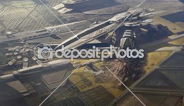 futuristic military base — Stock Video © 3dmentat #78406482