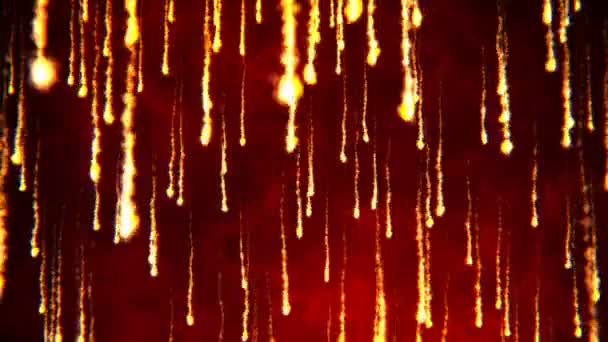 Abstract animation of fire rain ⬇ Video by © 3dmentat Stock Footage ...