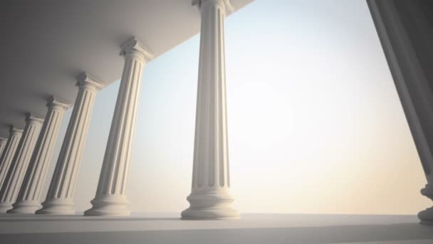 Stylized Greek doodle column Doric Ionic Corinthian columns. Vector ...