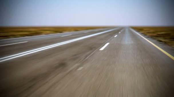 Loopable endless road animation — Stock Video © 3dmentat #78493088