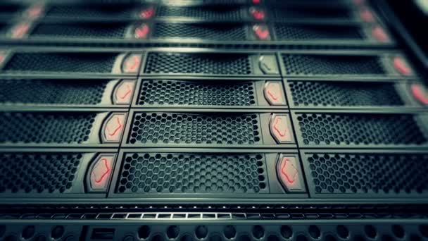 Data servers loopable animation. — Stock Video © 3dmentat #78497568