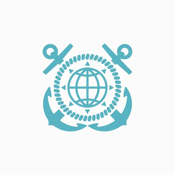 Crossed anchors navy Vector Art Stock Images | Depositphotos