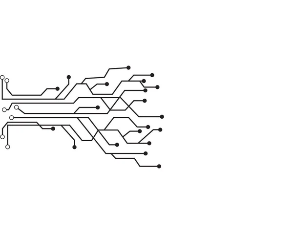 Circuit Illustration Design Template Stock Vector by ©Heartlive 431352160