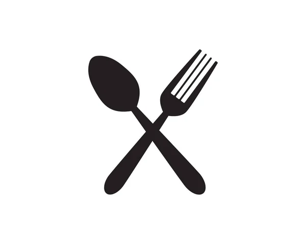 Spoon Fork Logo Template Illustration Stock Vector by ©Heartlive 431353296