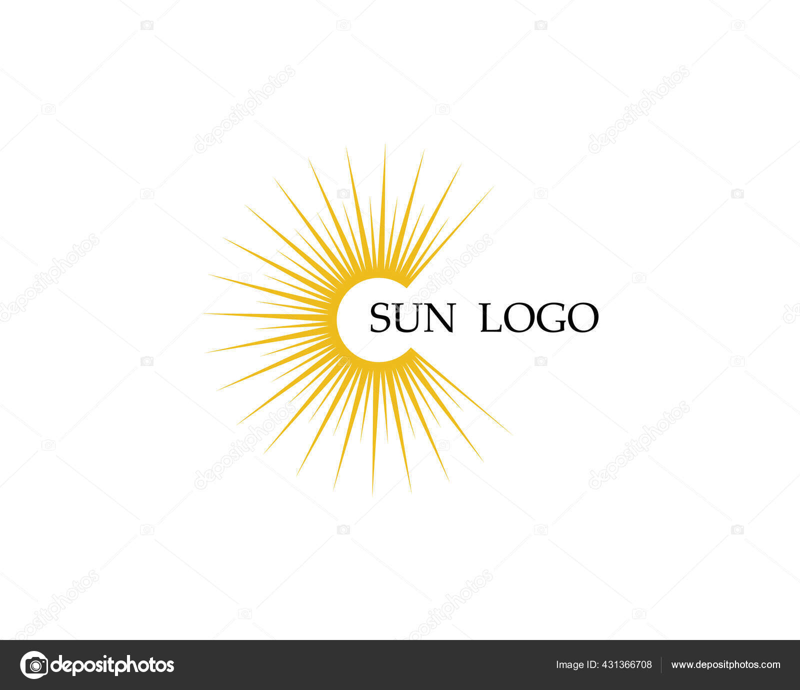 Sun Logo Symbols Star Icon Web Vector 图库矢量图©Heartlive 431366708