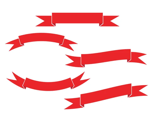 Ribbon Logo Template Vector Icon Design Stock Vector Image by ...