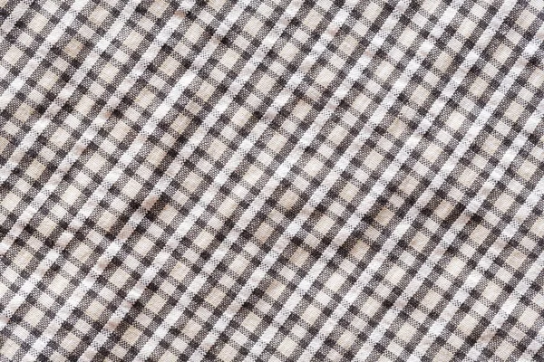 Ed and white checkered tablecloth background, texture — Stock Photo ...