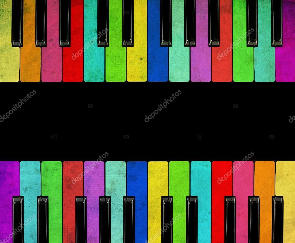 Color Piano isolated — Stock Photo © vevestudio #79857546