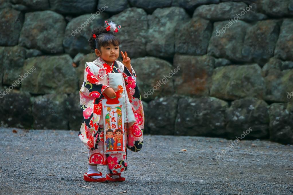 Shichi-go-san, Japanese Rite of Passage Festival Day in Nikko, Japan — Stock Editorial Photo ...