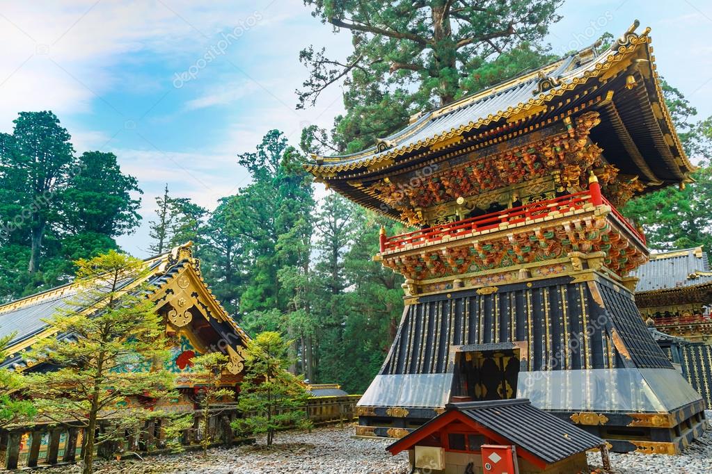 Shoro - A belfry in front of Yomeimon gate of Tosho-gu shrine in Nikko ...