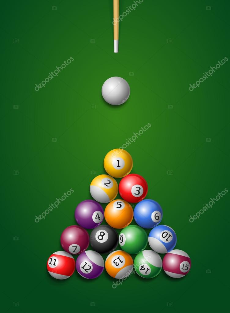Billiard Balls. Vector Stock Vector Image by ©mouse_md #105174468