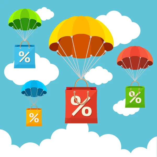 Parachute vector Stock Vectors, Royalty Free Parachute vector ...