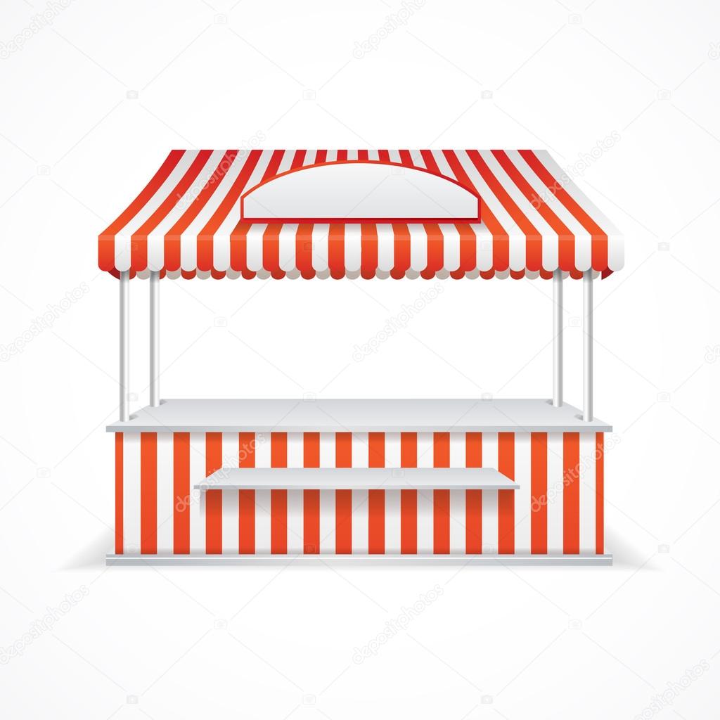 Market stall. Vector — Stock Vector © mouse_md #81598184 Market stall. Vector — Stock Vector © mouse_md #81598184