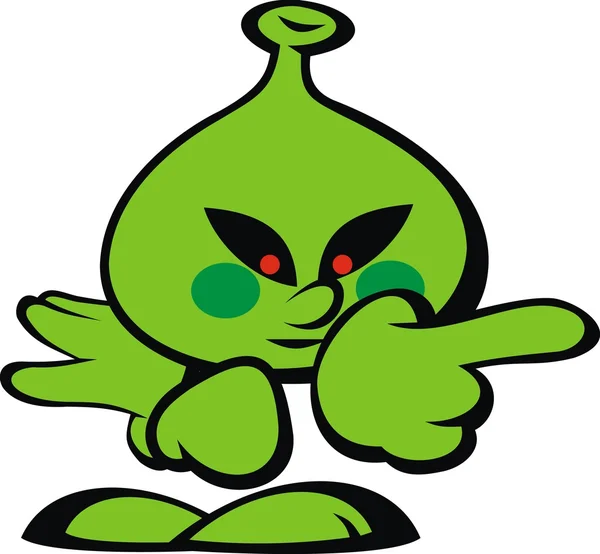 7,308 ilustraciones de stock de Alienígena verde | Depositphotos