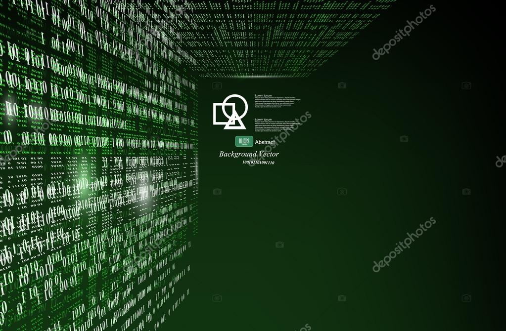 Matrix background Stock Vector Image by ©Mertsalovvw #84803624