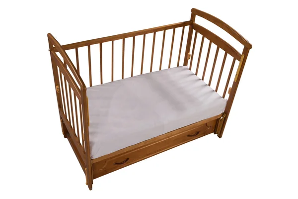 Empty wooden cot Stock Photo by ©andreysafonov 72743829