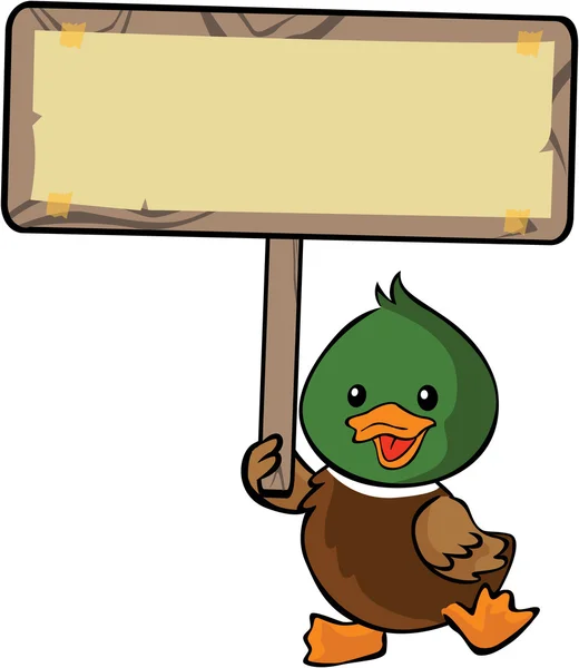 35 Duck holding sign Vector Images | Depositphotos