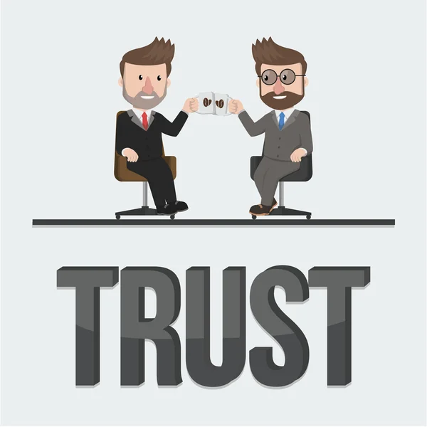 Trust business man illustration design Stock Vector Image by ... Trust business man illustration design Stock Vector Image by ...