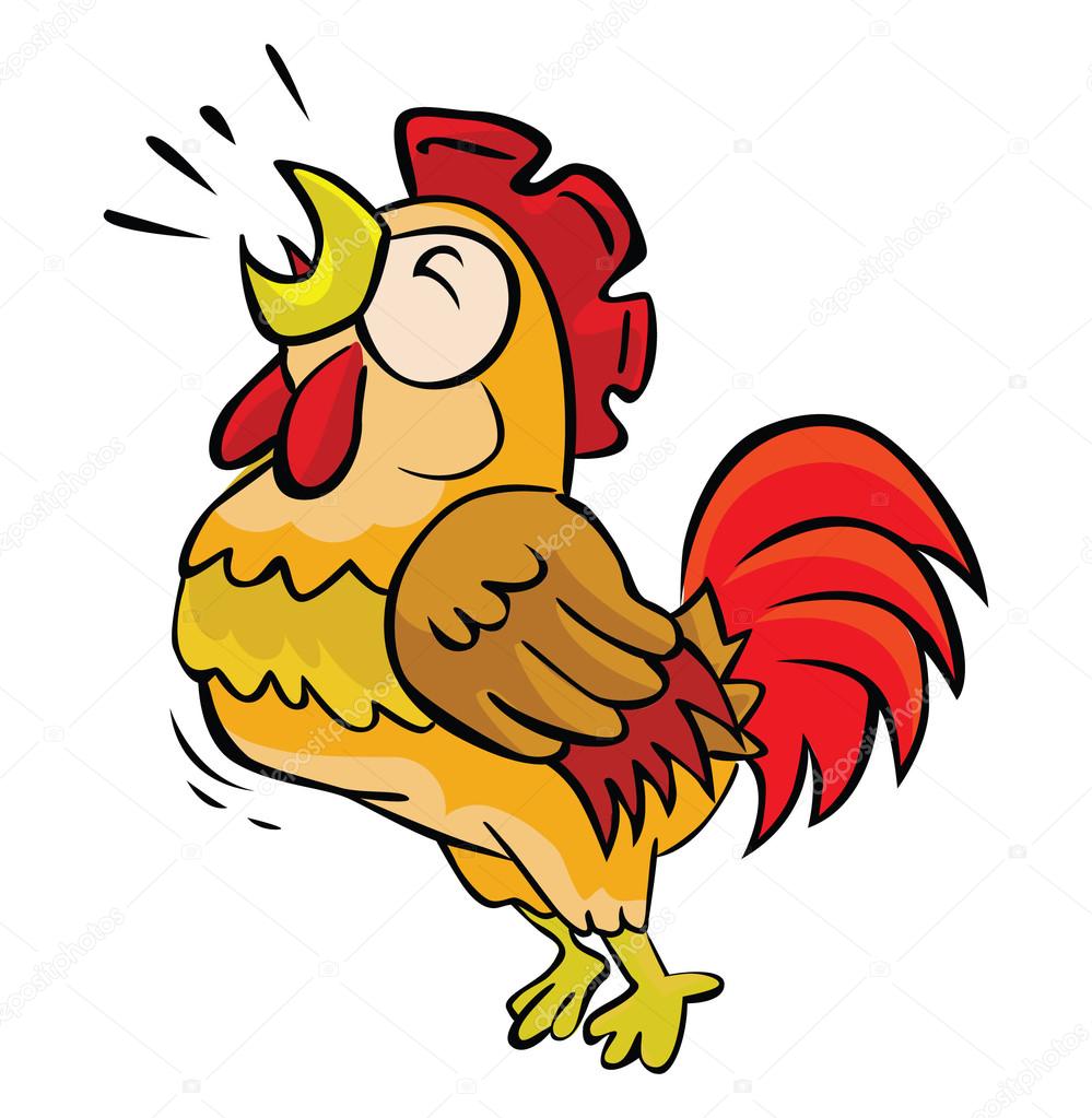 Animated Rooster Clip Art