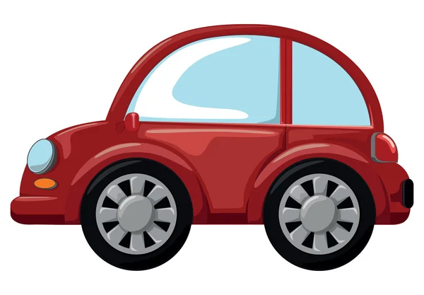 Auto červené kreslené vektorové ilustrace — Stock Vektor © alicev1978 ...