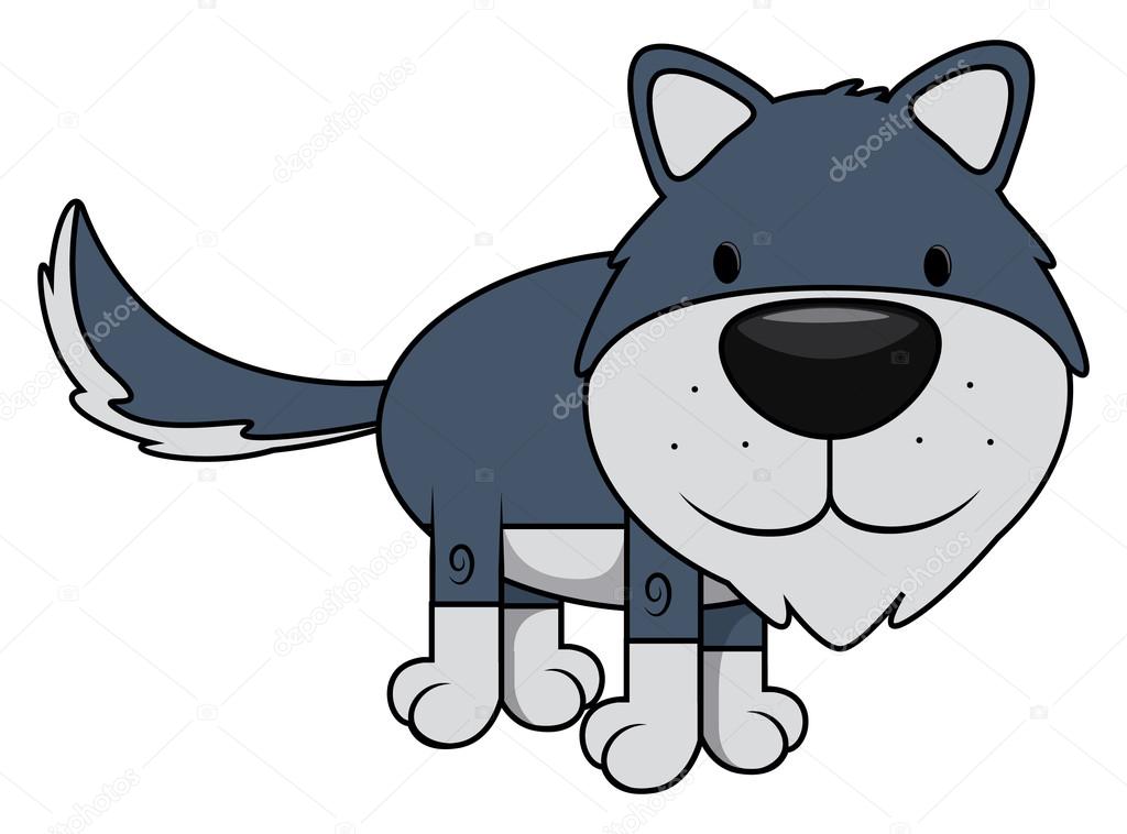 Wolf baby Stock Vector by ©indomercy2012 77825350