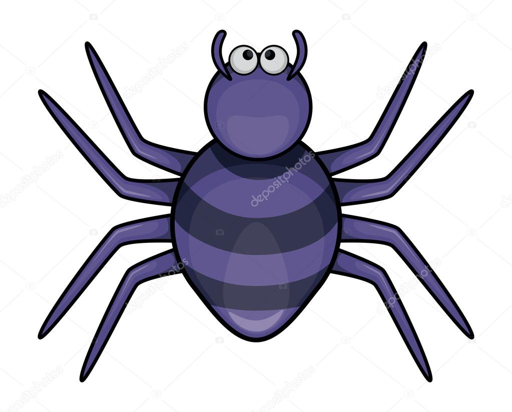 Pavouk kreslený obrázek Stock Vektor od ©indomercy2012 79626648