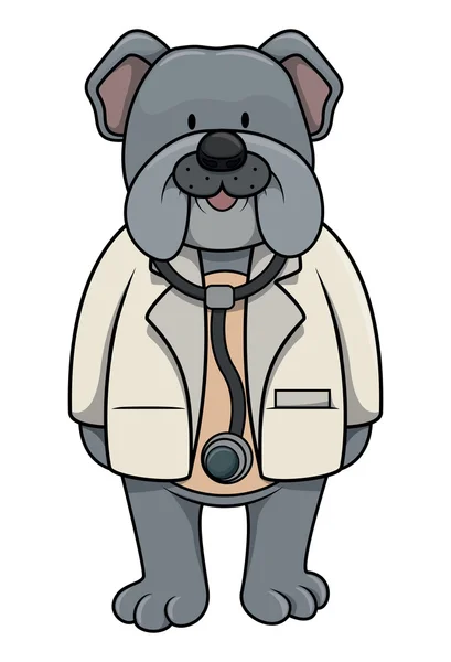 Dog doctor cartoon illustration Stock Vector by ©indomercy2012 80337530