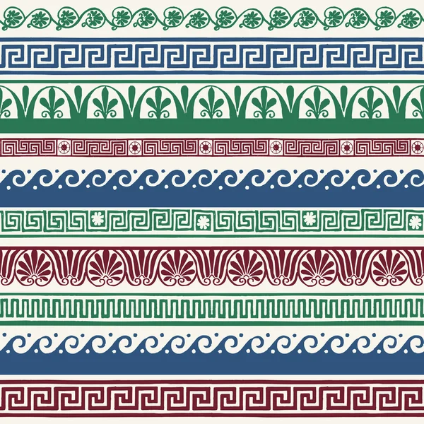 ᐈ Roman designs patterns stock vectors, Royalty Free roman border ...