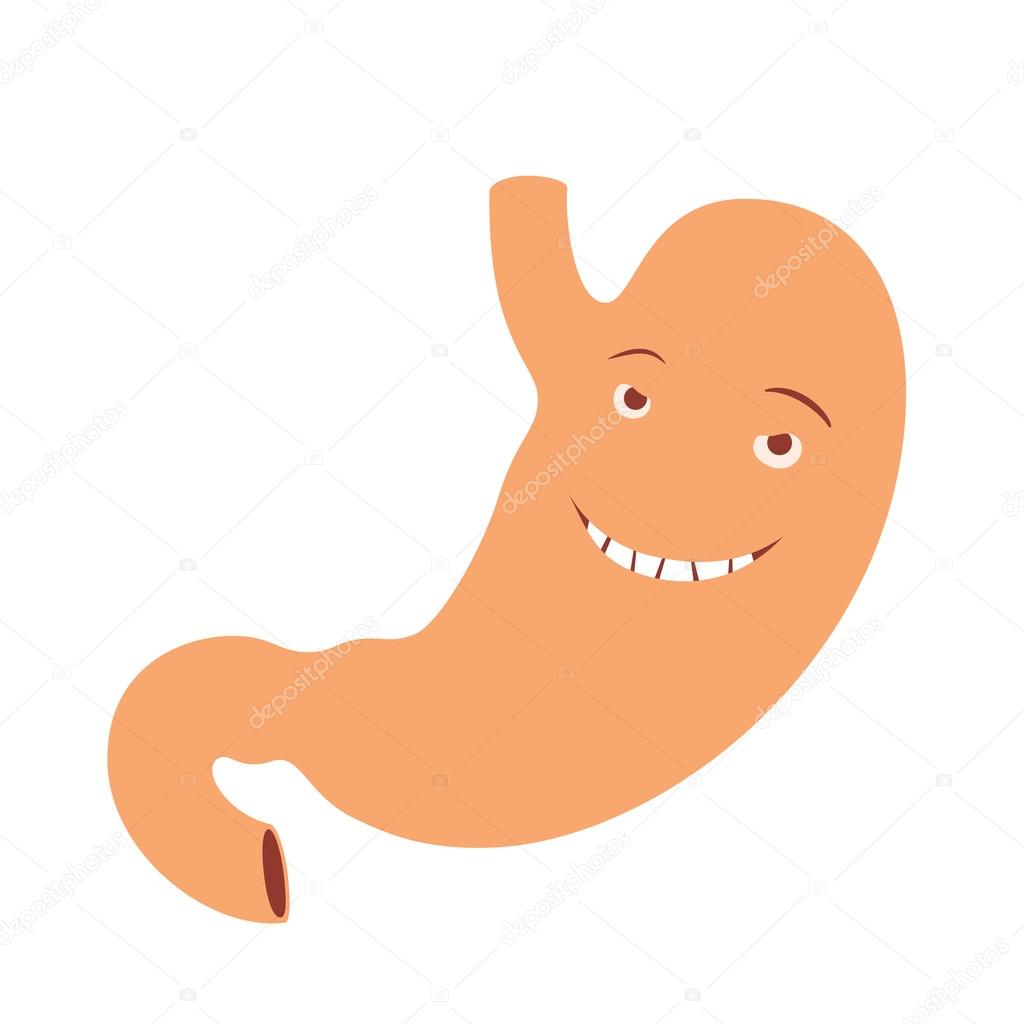 Happy smiling Stomach Stock Vector Image by ©eranicle #107565046