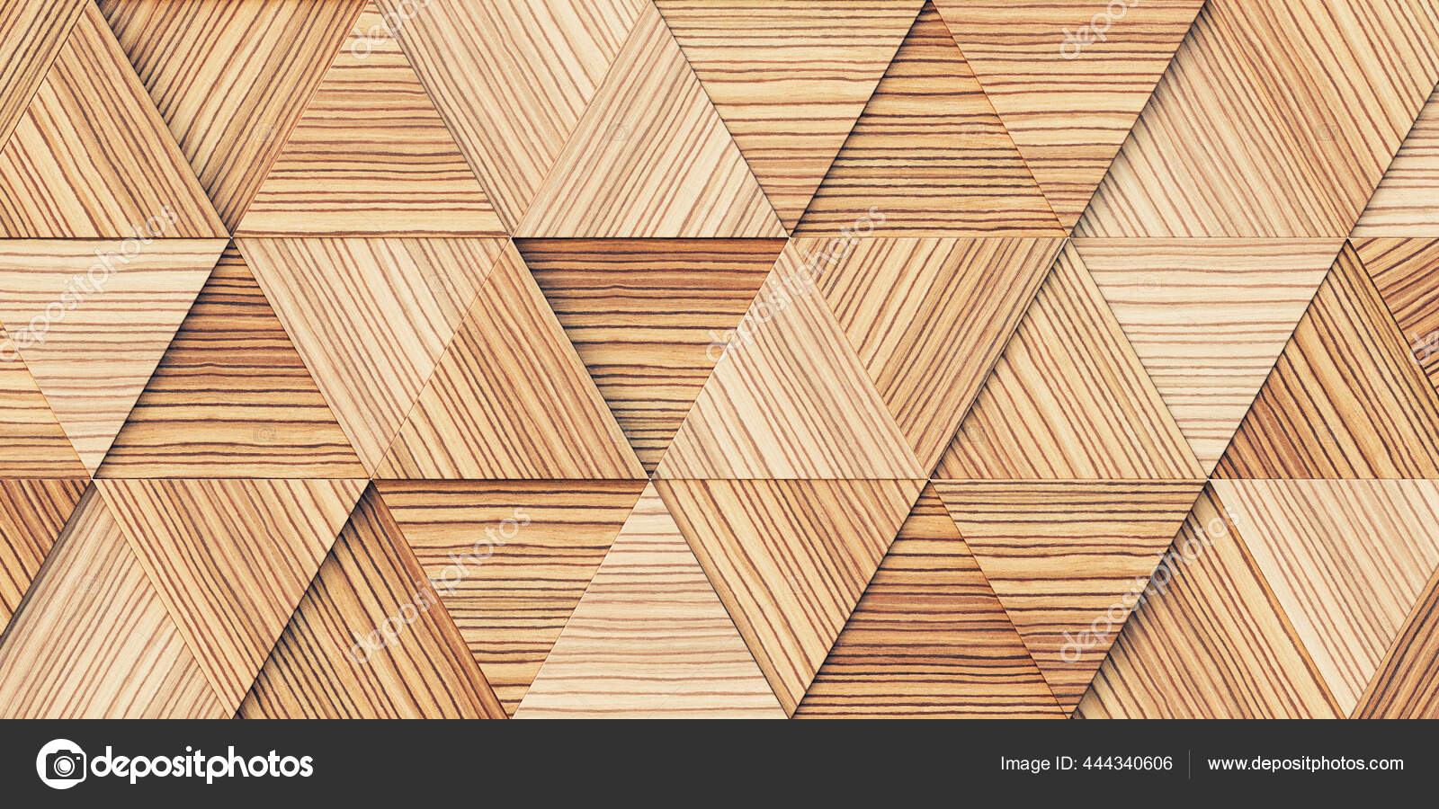 Illustration Background Image Three Dimensional Triangles Same Size ...