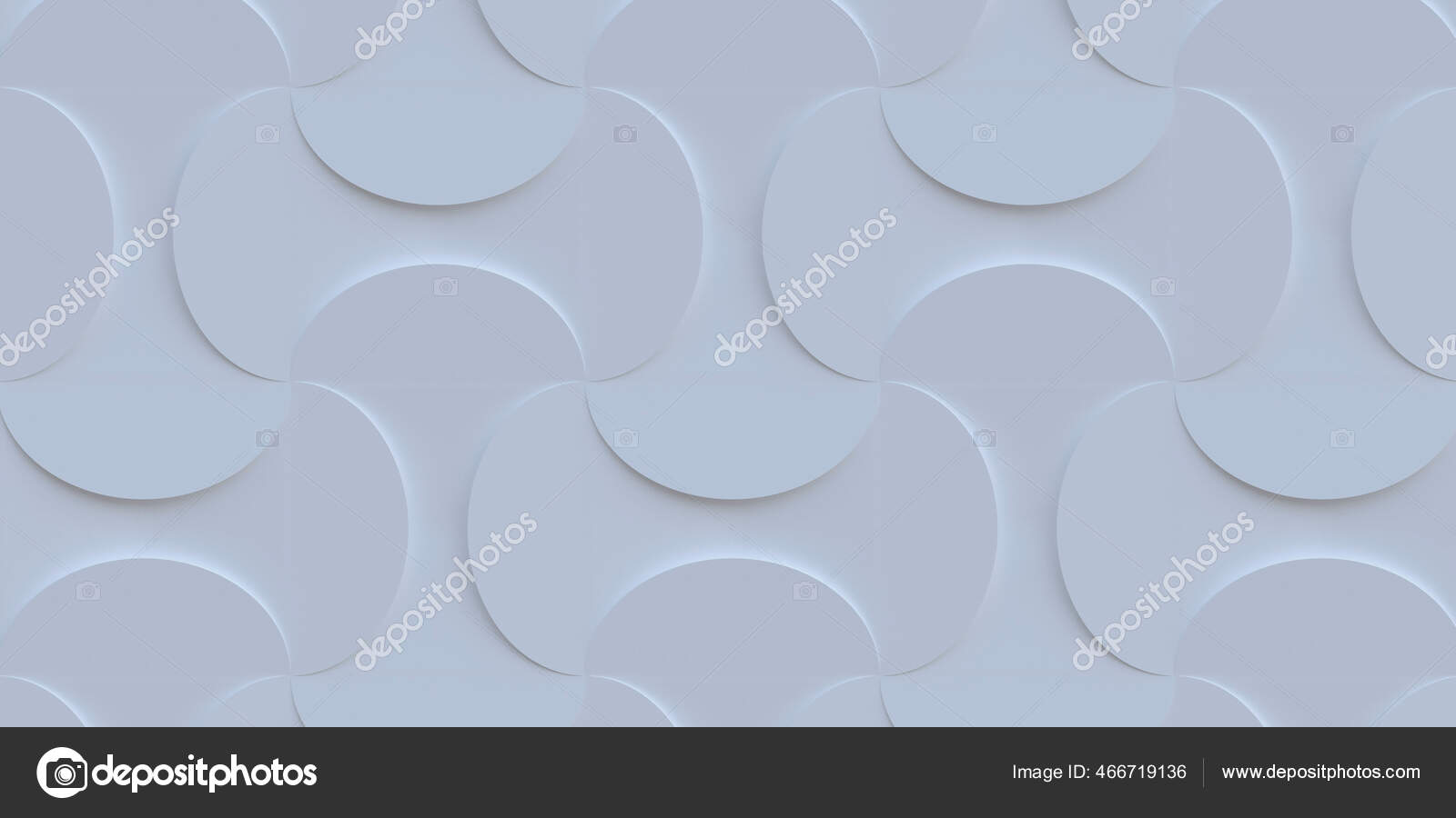 Illustration White Seamless Wall Panel White Glossy Relief Panel ...