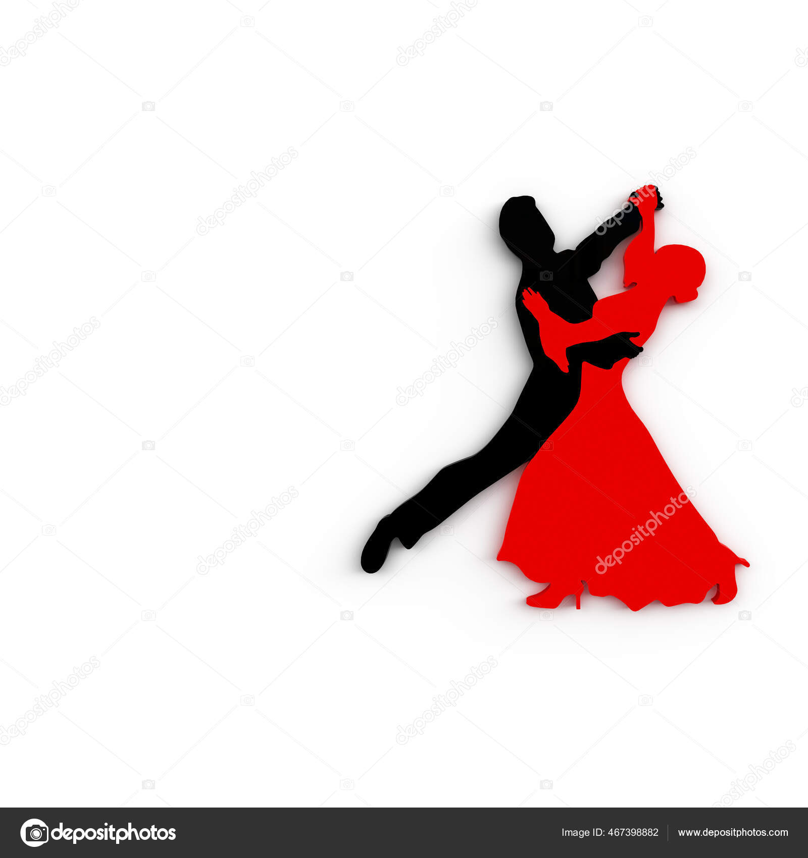 Ballroom Dancing Shadow