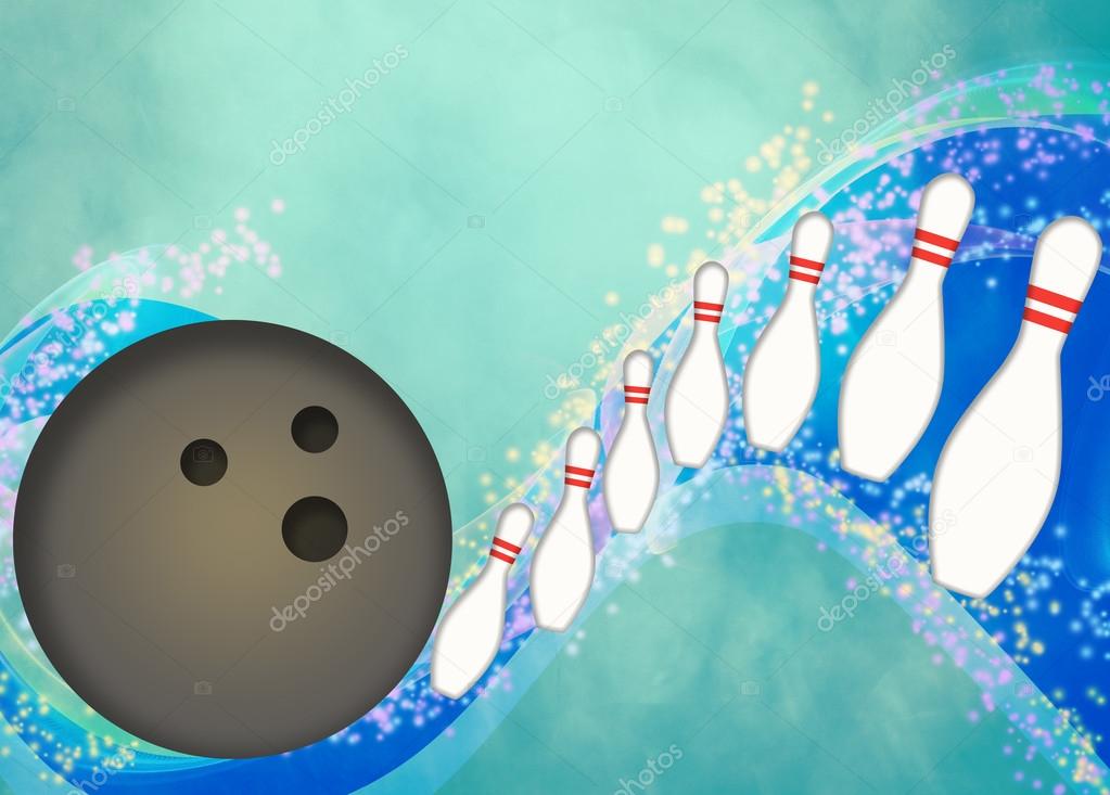 Bowling background Stock Photo by ©IstONE_hun 54221089