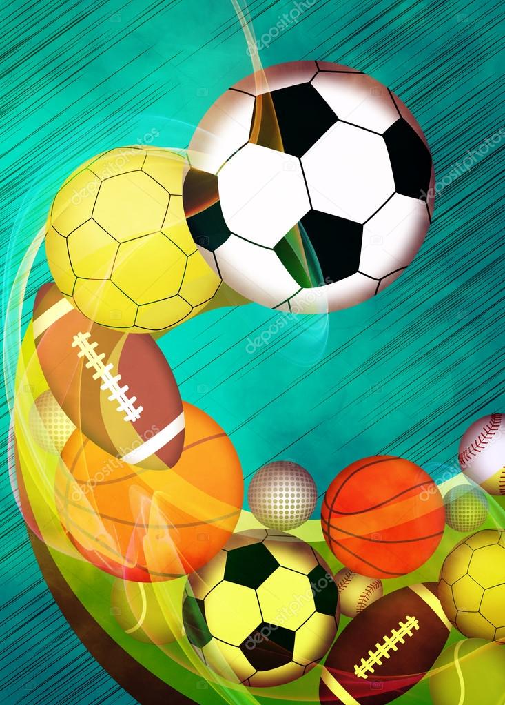 Sports Balls Backgrounds