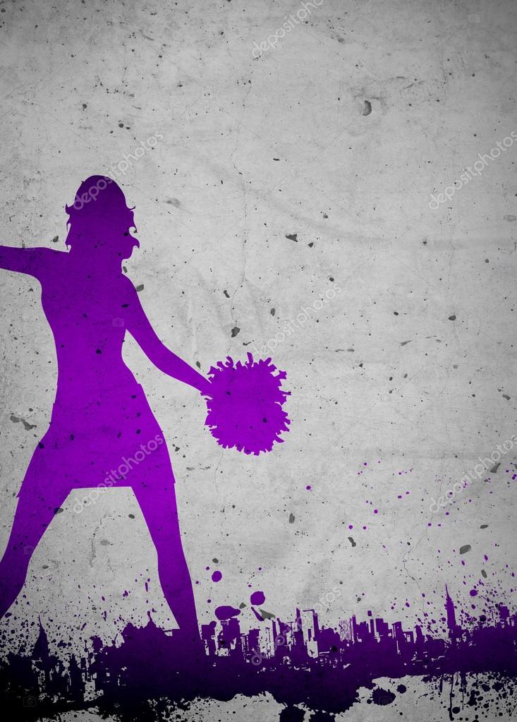 Cheerleader background Stock Photo by ©IstONE_hun 64363293