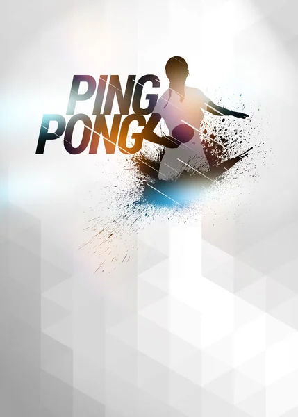Ping pong background — Stock Photo © IstONE_hun #76745149