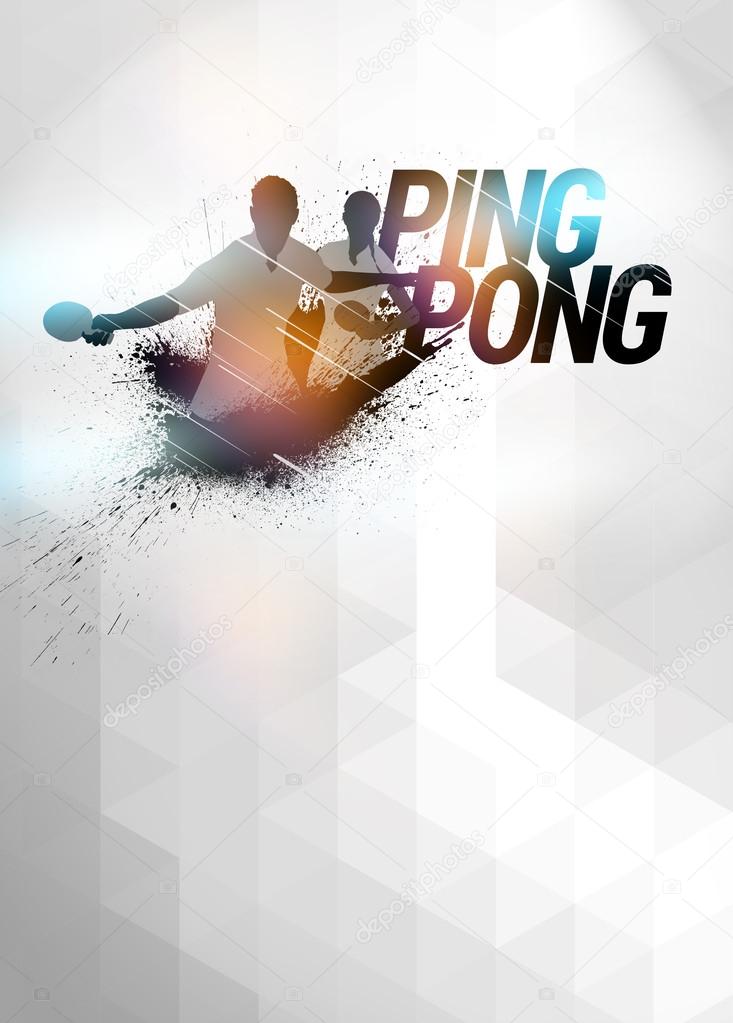 Ping pong background Stock Photo by ©IstONE_hun 76745895