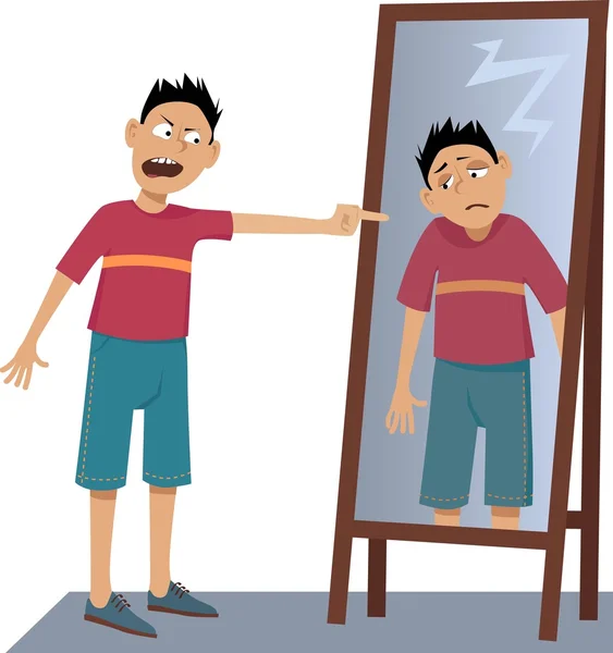 Self loathing, Royalty-free Self loathing Vector Images & Drawings ...