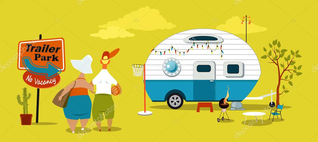 Trailer Trash Clip Art