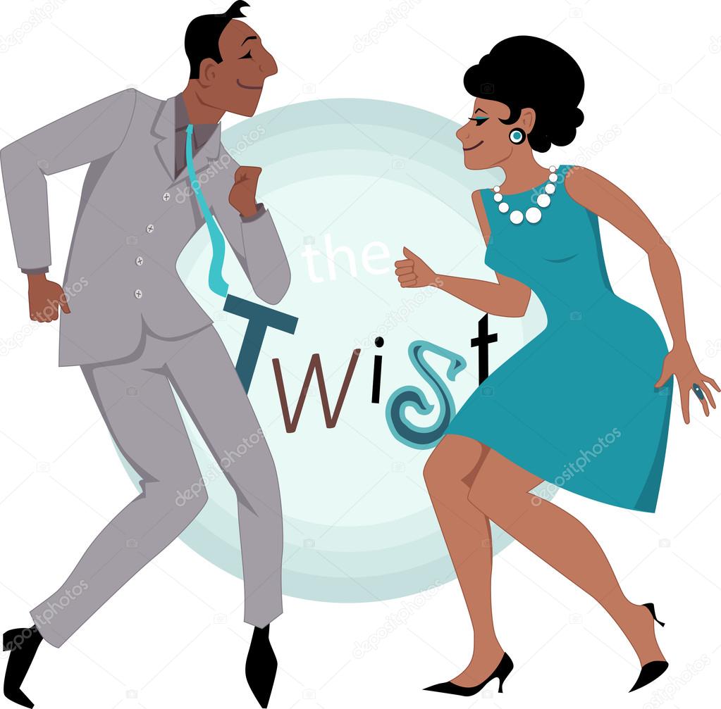 The Twist — Stock Vector © Aleutie #63597379